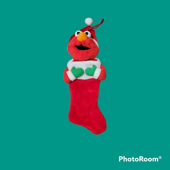 Source Unknown | Holiday | Vintage 8s Elmo Christmas Stocking | Poshmark